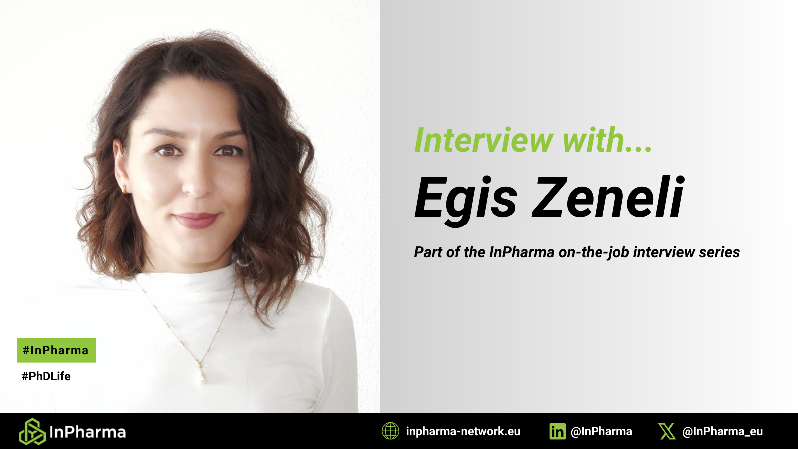 Interview with Egis Zeneli as part of the InPharma on-the-job interview series - InPharma